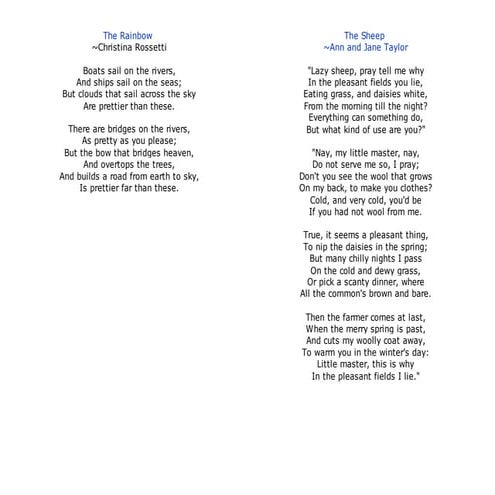 Poems | DOCX