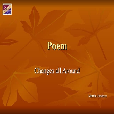 Poem Seasons Change | PPT | Birds | Pets