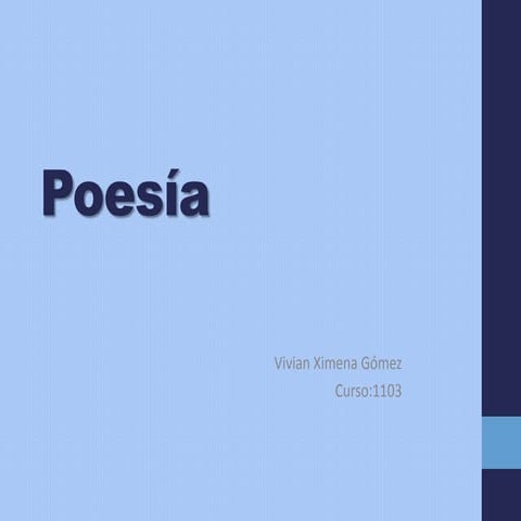 Poesía (1) | PPT