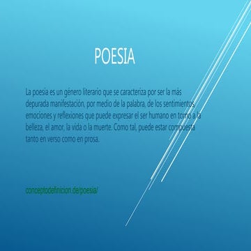 Poesia poesia | PPTX