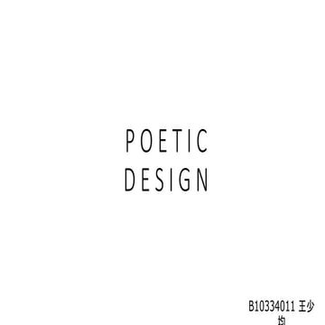 poetic_design | PPTX | Poetry | Books and Literature