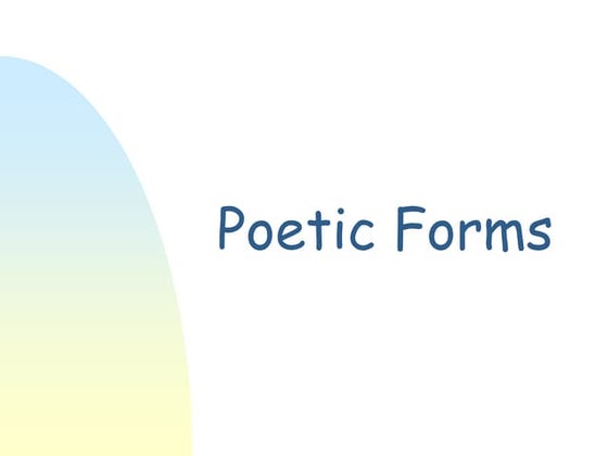Meter: rhyme scheme and rhythm explored through passages | PPTX