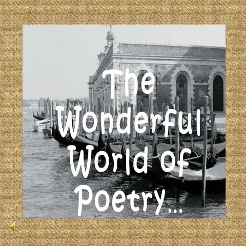 Poetry | PPT