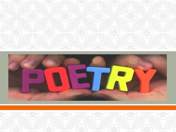 Grade 9 Poetry and its Basic Elements | PPTX
