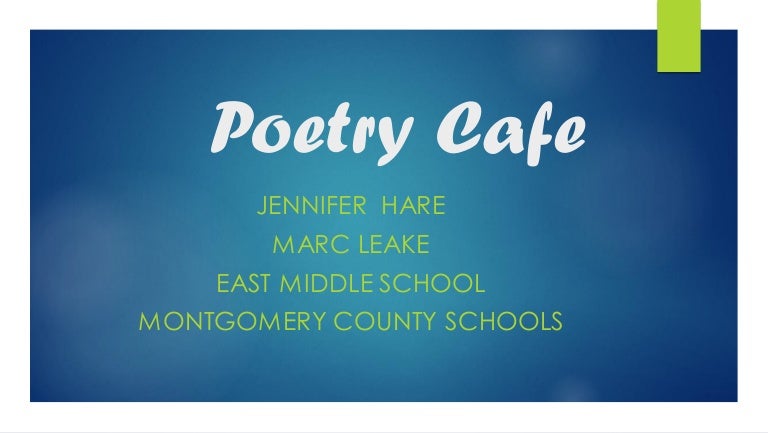 Poetry Café