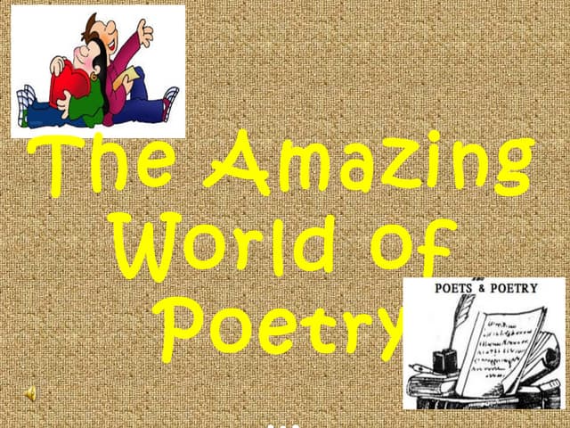 Poetic devices | PPT