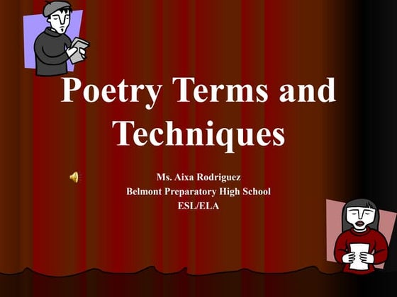 Rhyme Scheme in Poetry | PPTX