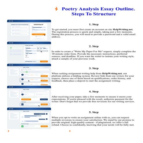 Poetry Analysis Essay Outline. Steps To Structure | PDF