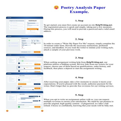 Poetry Analysis Paper Example. | PDF