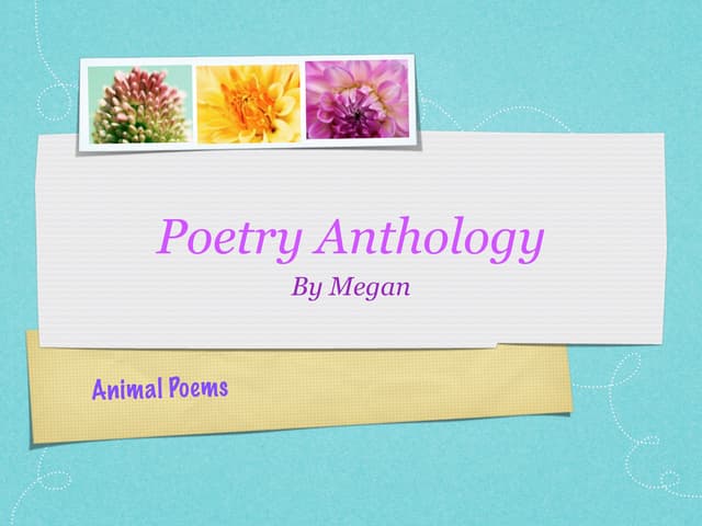 Poems for shared, choral, paired, and echo reading | PDF