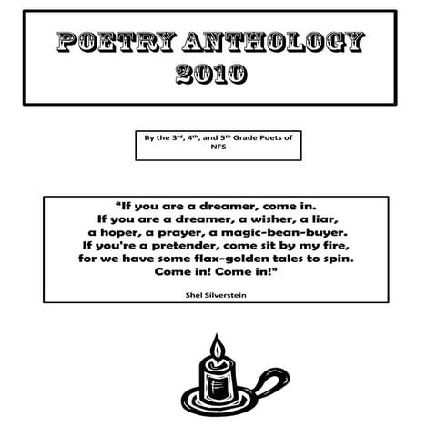 Poetry Anthology 2010 | PPTX