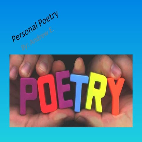 Poetry book | PPT