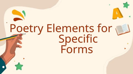 Structure of poetry | PPT