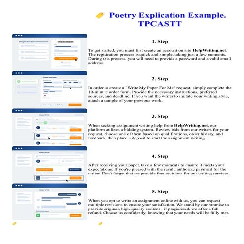 Poetry Explication Example. TPCASTT | PDF