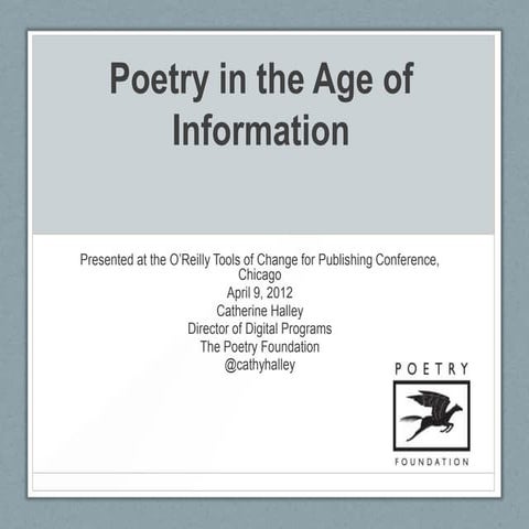 Poet Tips - A Brief Introduction | PPTX