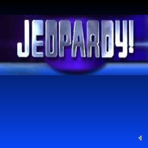 Poetry Jeopardy | PPT
