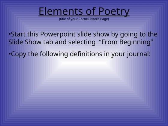 Alliteration & assonance | PPT | Poetry | Books and Literature