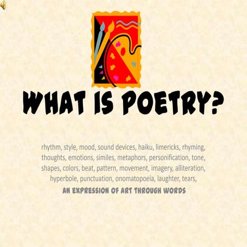 Poetrypowerpoint2 091117122026-phpapp01 | PPTX
