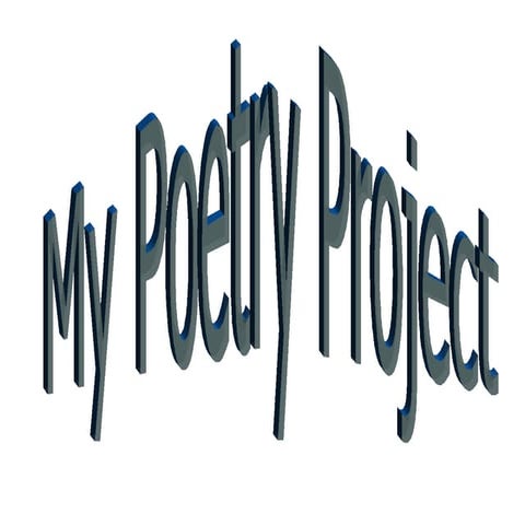 Poetry project | PPT