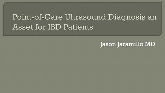 Comparative Analysis of Point-Of-Care Ultrasound versus Traditional Radiology Ultrasound in the ...
