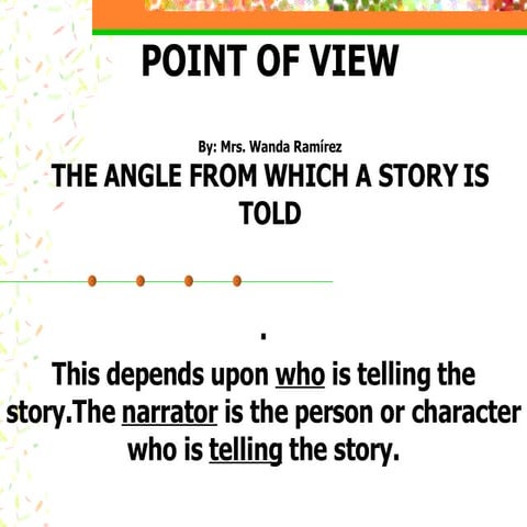 Point Of View | PPT