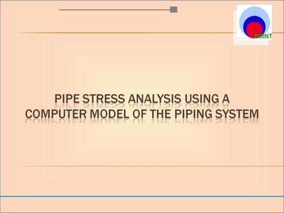 Pipe line sizing | PPT