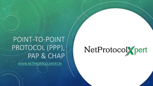 PPP (Point to Point Protocol) | PPTX