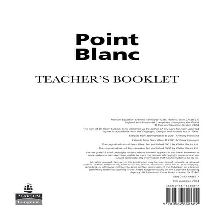 Point blanc | PDF