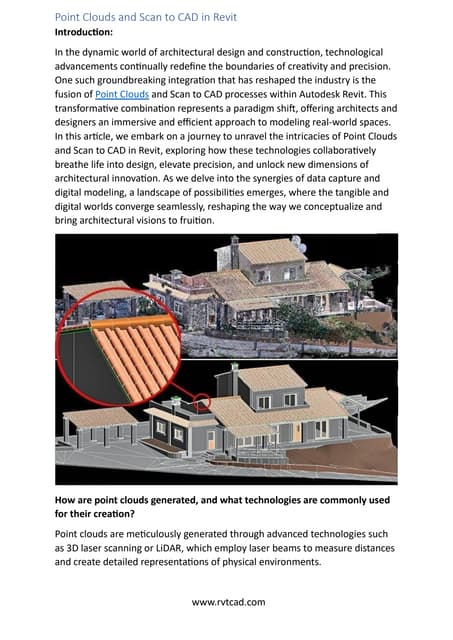 Best Technique of Point Clouds Transformed into Revit Models.pdf | 3-D ...