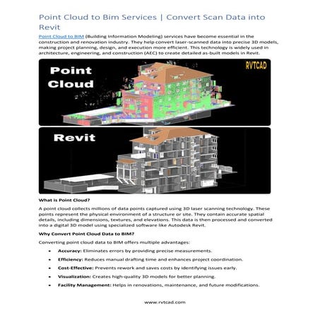 Point Cloud to Bim Services Convert Scan Data into Revit.pdf