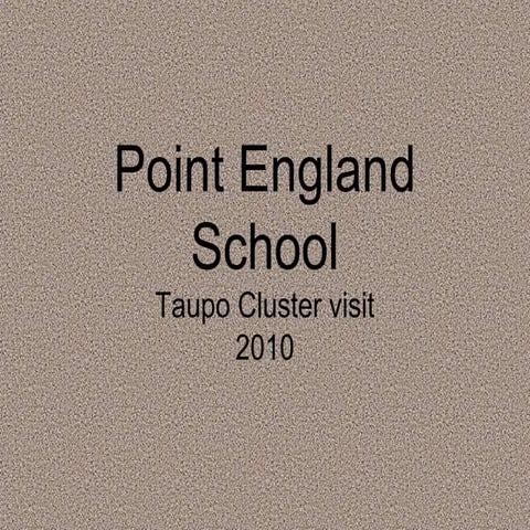 Point England School | PPT