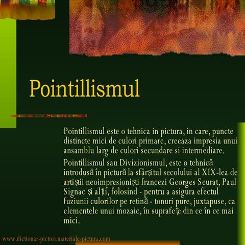 Pointillismul | PPT