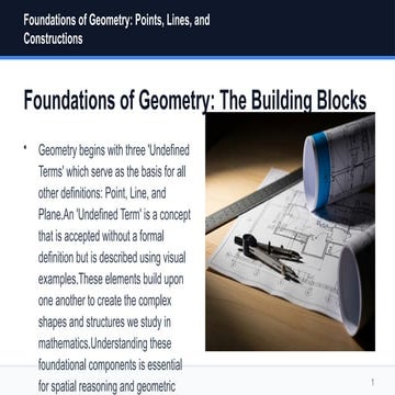 Grade 9 Mathematics: Foundations of Geometry and Geometric Construction ...
