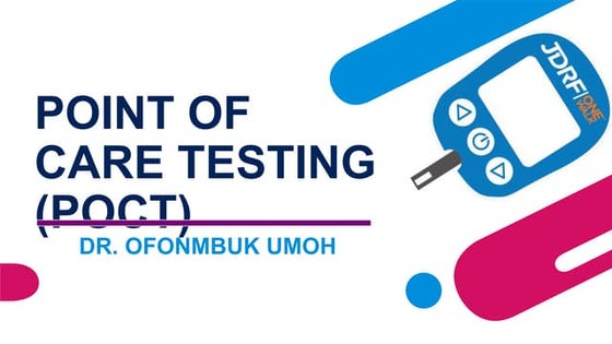Point of care testing ( POCT) | PPT