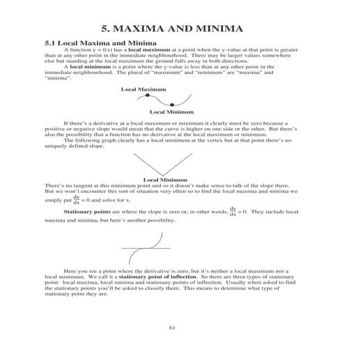 Point of inflection | PDF