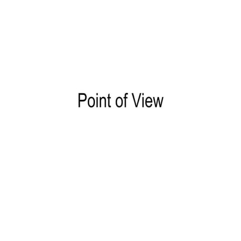 Point of View | PPT