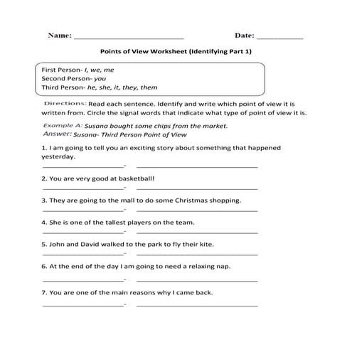 Points of-view-identi1fying-p-1-intermediate (1) | PDF