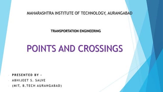 Railway points, crossings and components | PPTX | Rail Travel | Travel Type