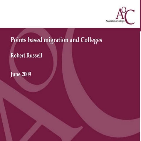 Points Based System | PPT