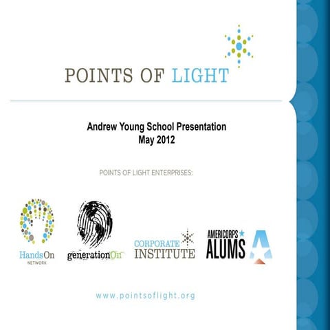 Points of light presentation | PDF