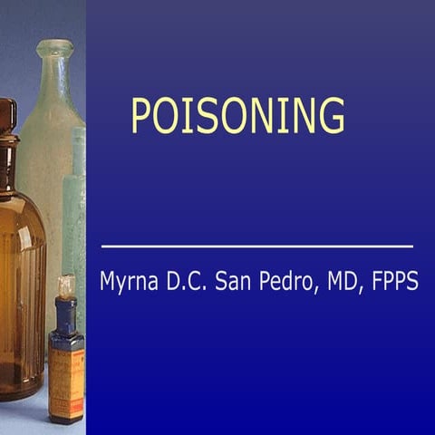 Poisoning | PPT
