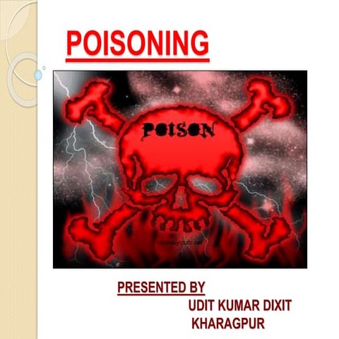 Poisoning | PPT