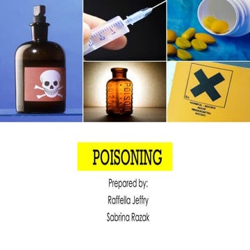 POISONING - PDF.pdf | First Aid | Injuries