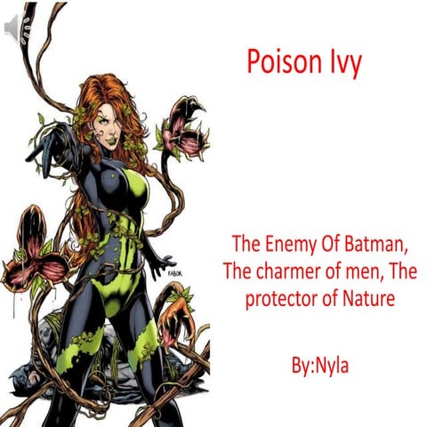 Poison ivy slideshow | PPTX