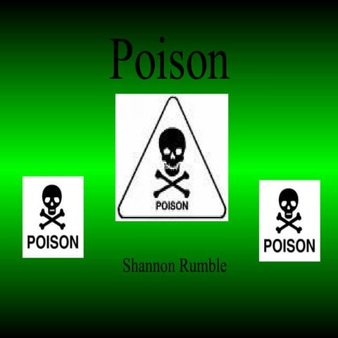Poison | PPT