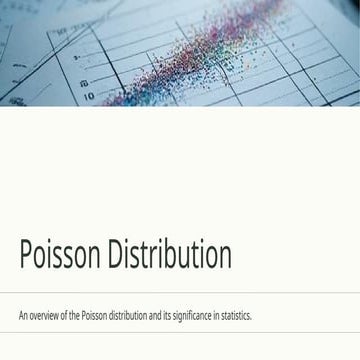 Poisson Distribution and binomial distribution | PPTX