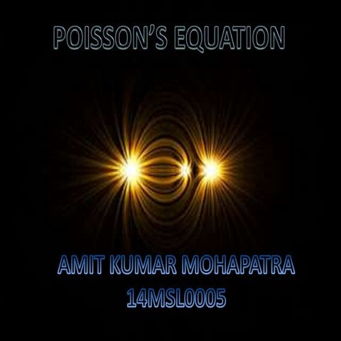 Poissons Equation Ppt