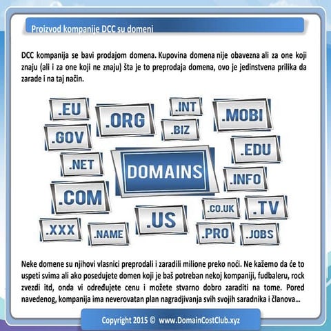 Pojam, struktura i podela domena | PPT
