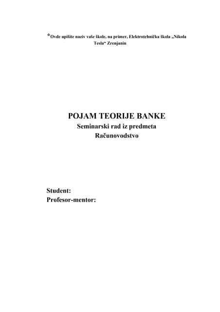 Pojam, vrste i karakteristike javnih prihoda | DOC