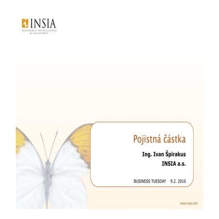 Pojistna Castka Neni Naporad Ivan Spirakus | PDF